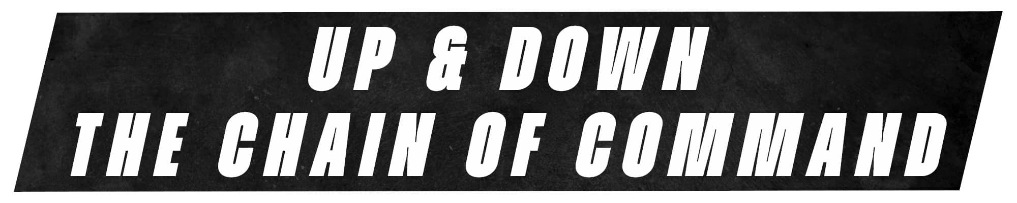 Up and Down the Chain of Command - Extreme Ownership Academy